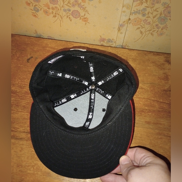 New Era | Accessories | Cincinnati Reds Hat 59fifty New Era Black And ...
